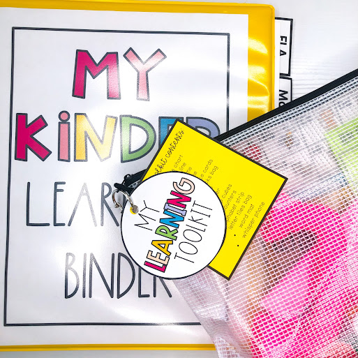 Learning Toolkits and Binders for Kindergarten | The Lemonade Stand
