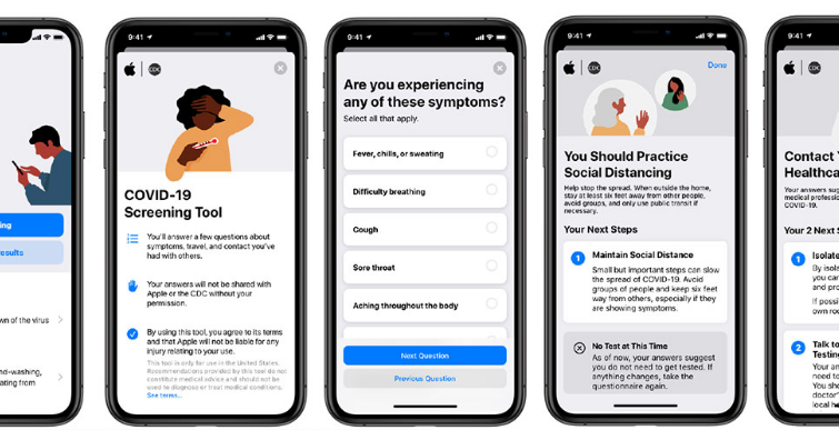Avian Flu Diary: CDC: The Apple COVID-19 APP & Online Tool