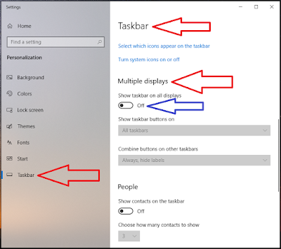 OpenEgg: Managing the TASKBAR on multiple display