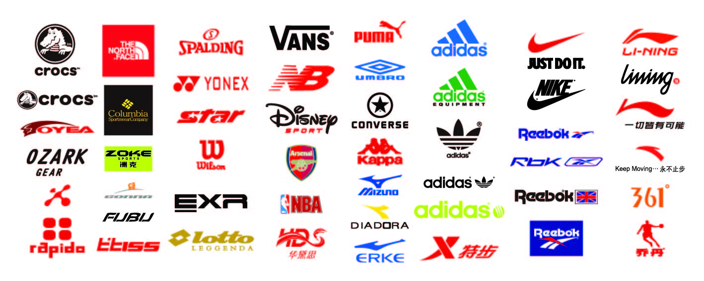 Logos de marcas deportivas Vectorizadas