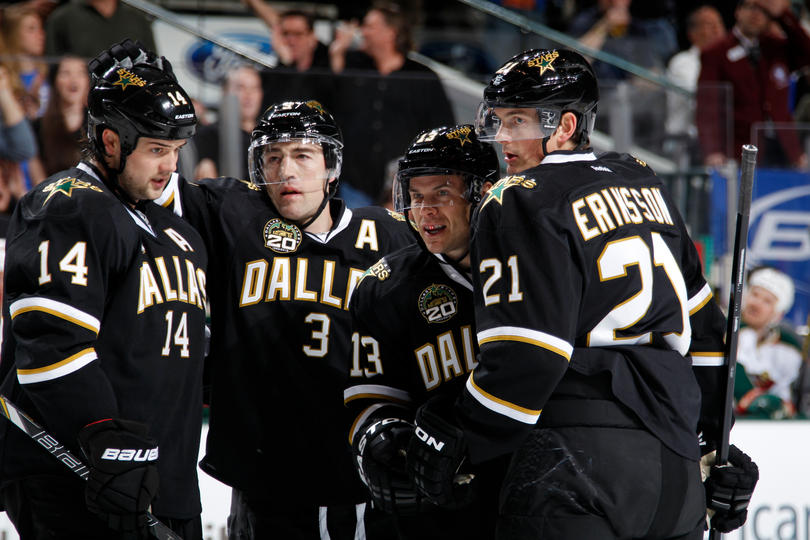 The Hockeyarcher: Dallas' Wild Win. Dallas Stars Game 33: 5-3 victory ...