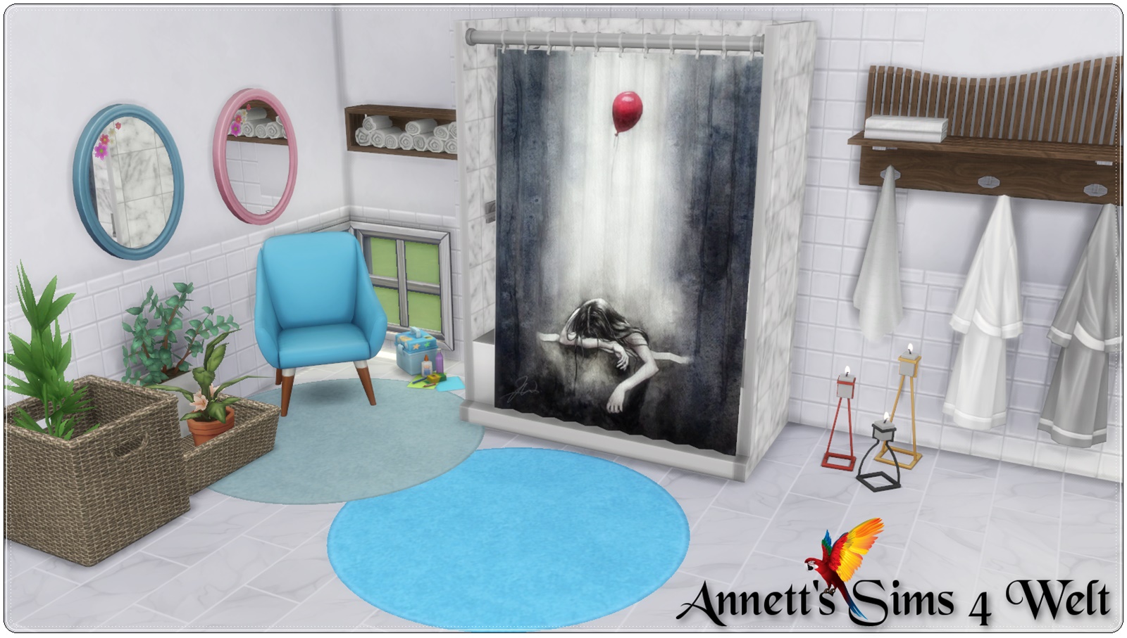 Annett's Sims 4 Welt: "Parenthood" Shower - Recolors