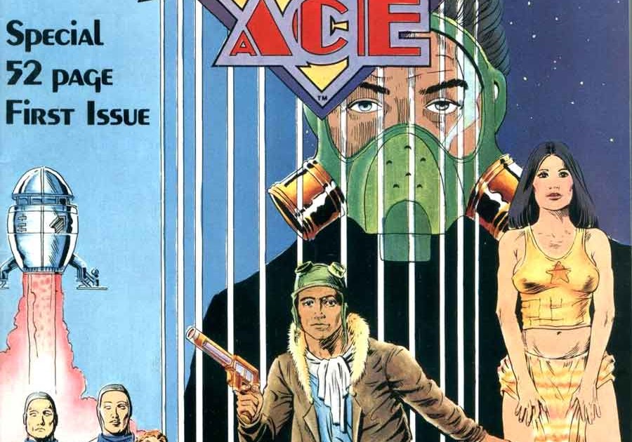 Aztec Ace #1 - Nestor Redondo art + 1st appearance - Pencil Ink