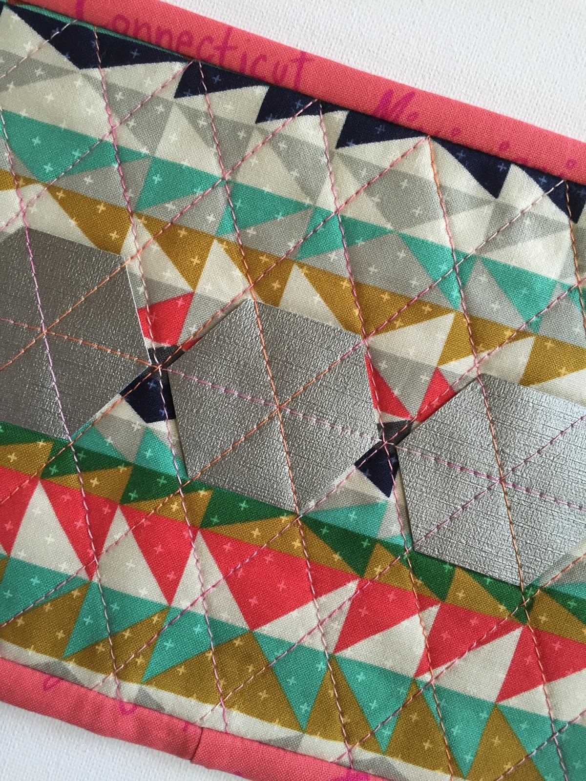 piecefullife : mini quilts on canvas