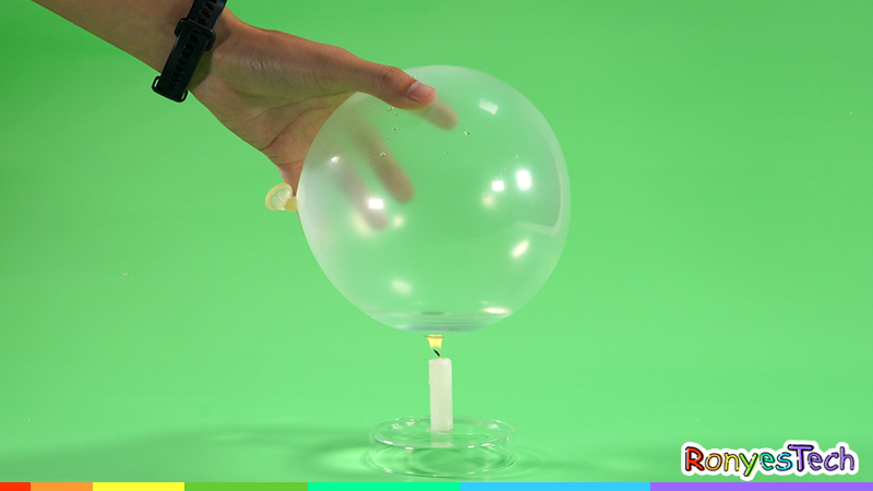 How to Heat a Balloon Without Popping it - Science Experiments for Kids - Ronyes Tech