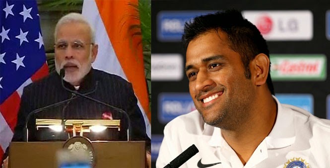 Vishipedia: 10 Similarities Between Dhoni and Modi