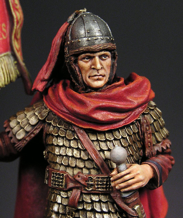 Vexillarius of Constantine the Great Completed | planetFigure | Miniatures
