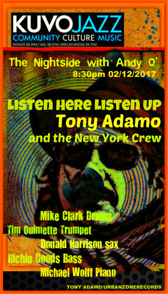 Tony Adamo NU JAZZ VOCAL TRIP BOP SPOKEN WORD: A Most Heart Felt Thanks ...