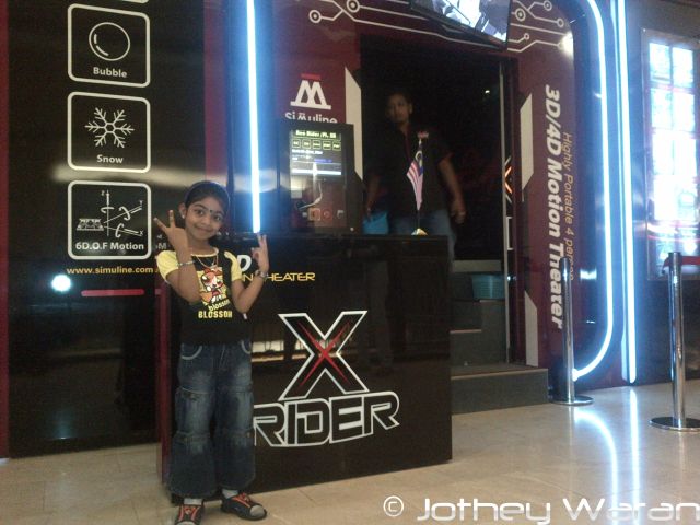 Tattling Toddler: X-Rider 4D Motion Theater