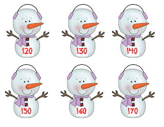 Lovely Literacy & More: Snowman Number Packet