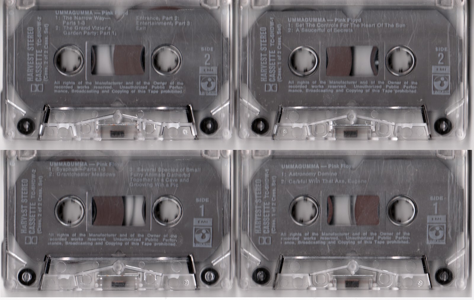 Cassette Cover Art Library: Cassette Covers - More Pink Floyd