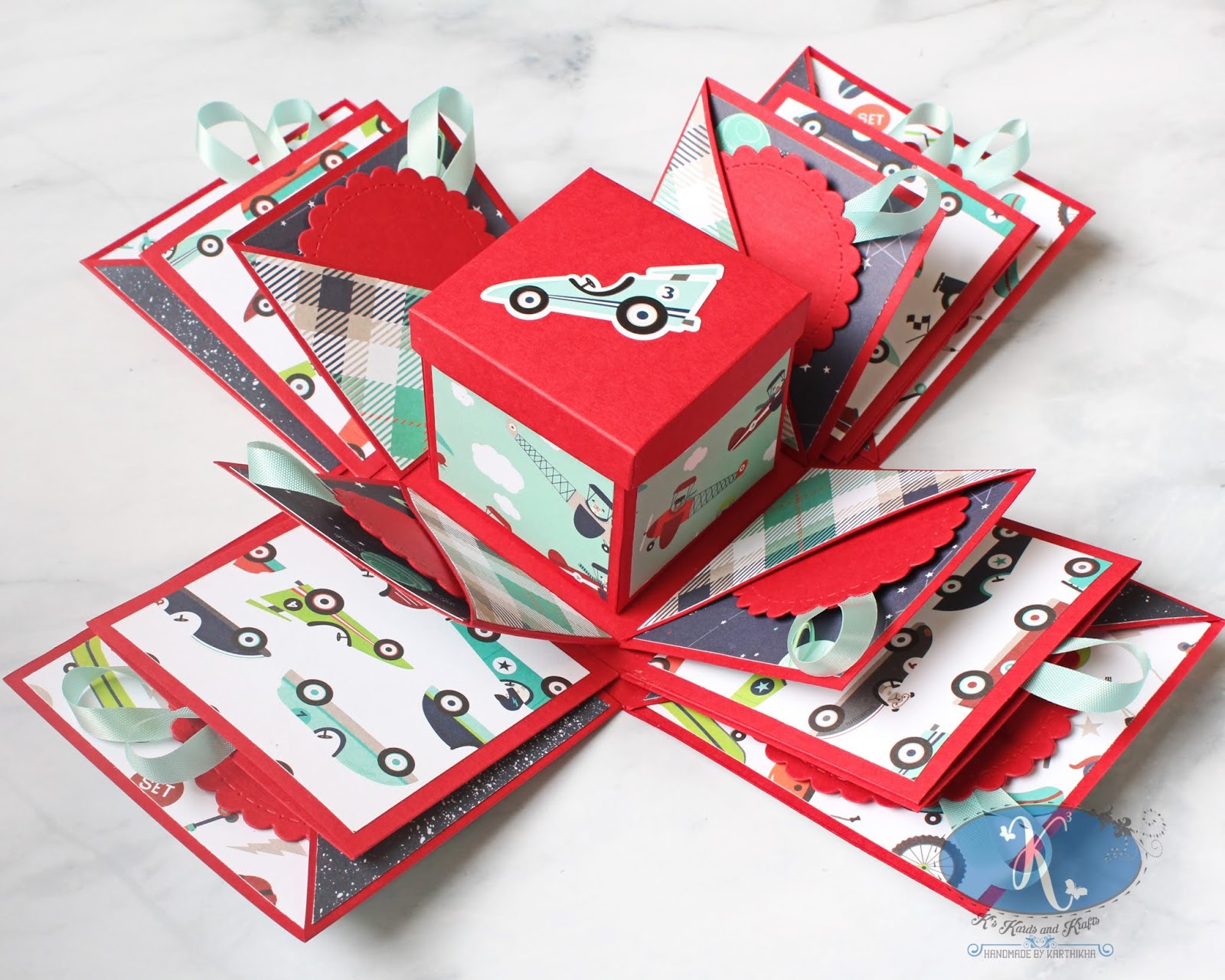 Explosion Box for Birthday Boy