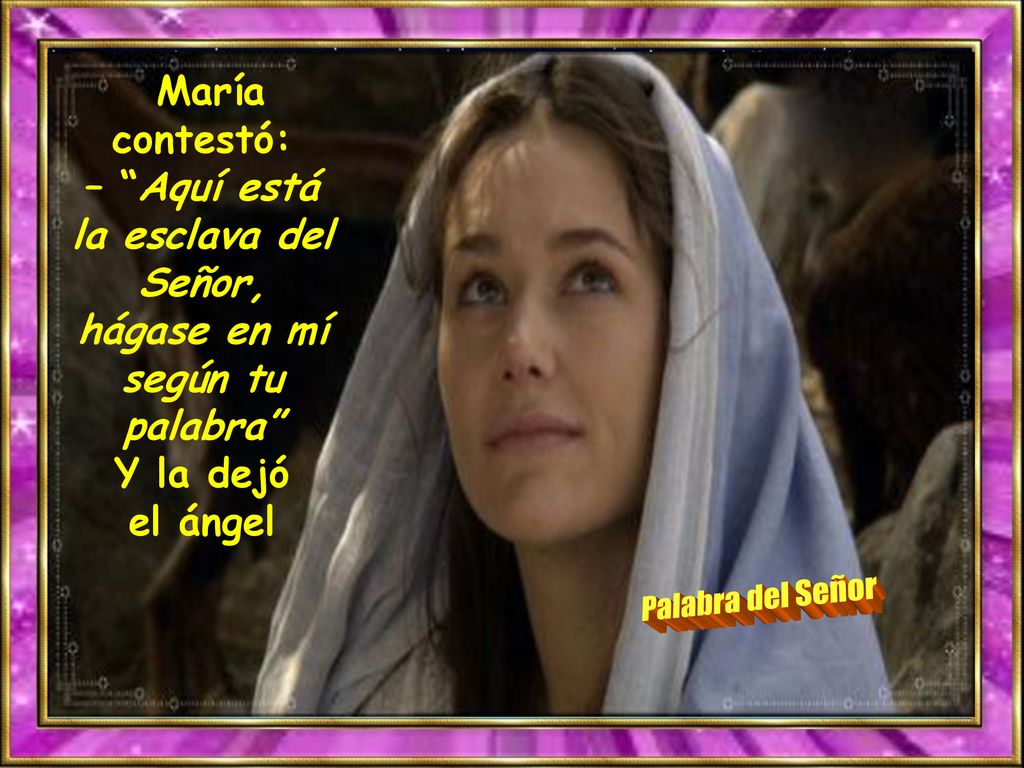 seguir la senda: Galería de imágenes: El Sí de María. 24 - Diciembre - 2017