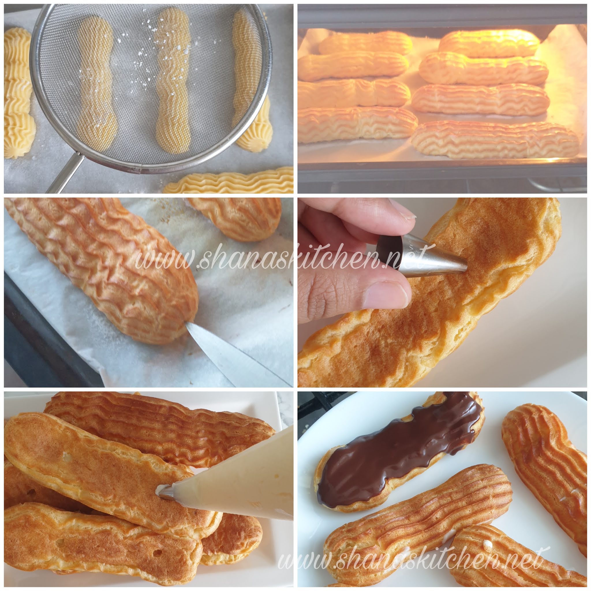 Eclairs - Shana's Kitchen