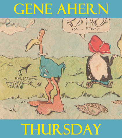 Screwball Comics: Gene Ahern's Gimmick in The Squirrel Cage (1945)