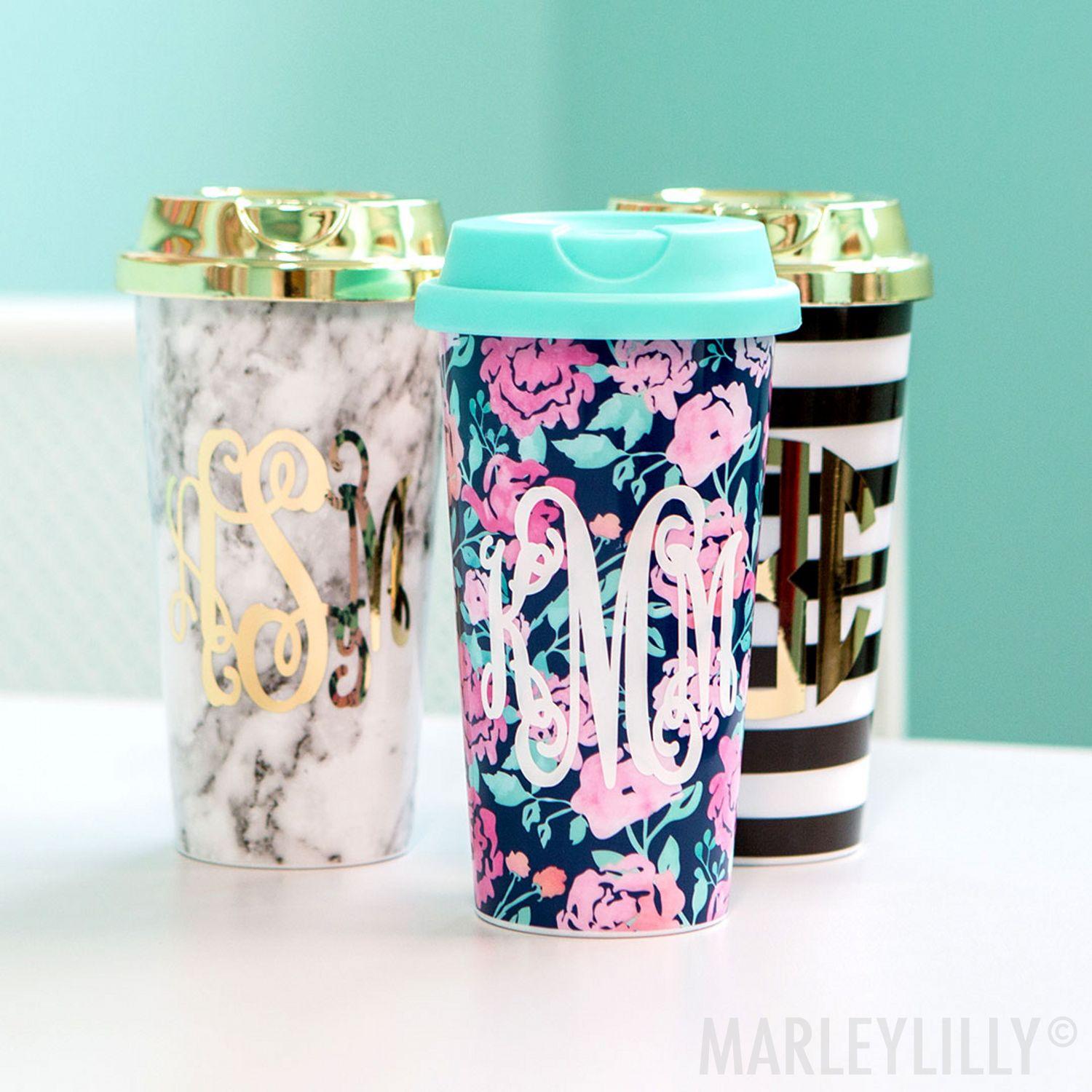 Monogrammed Cups: A Buying Guide - Blog - Marleylilly Blog