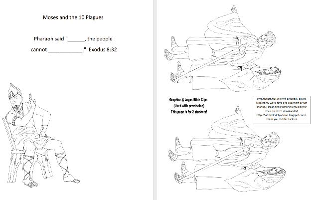 Bible Fun For Kids: Moses: 10 Plagues Part 1 of 3