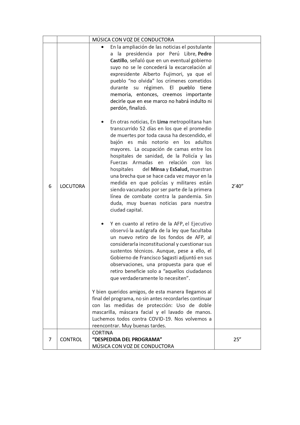 ELABORACION DE GUIÓN-LIBRETO RADIAL