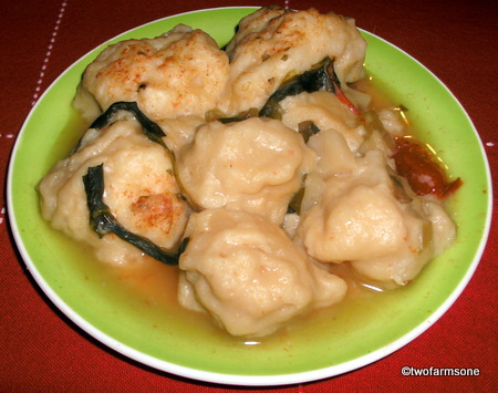 COOKING at TWO FARMS ONE: BREAD ON MONDAY - Puffy Dumplings