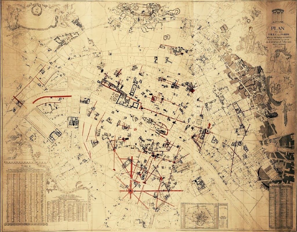 Le plan des artistes pour Paris en 1793