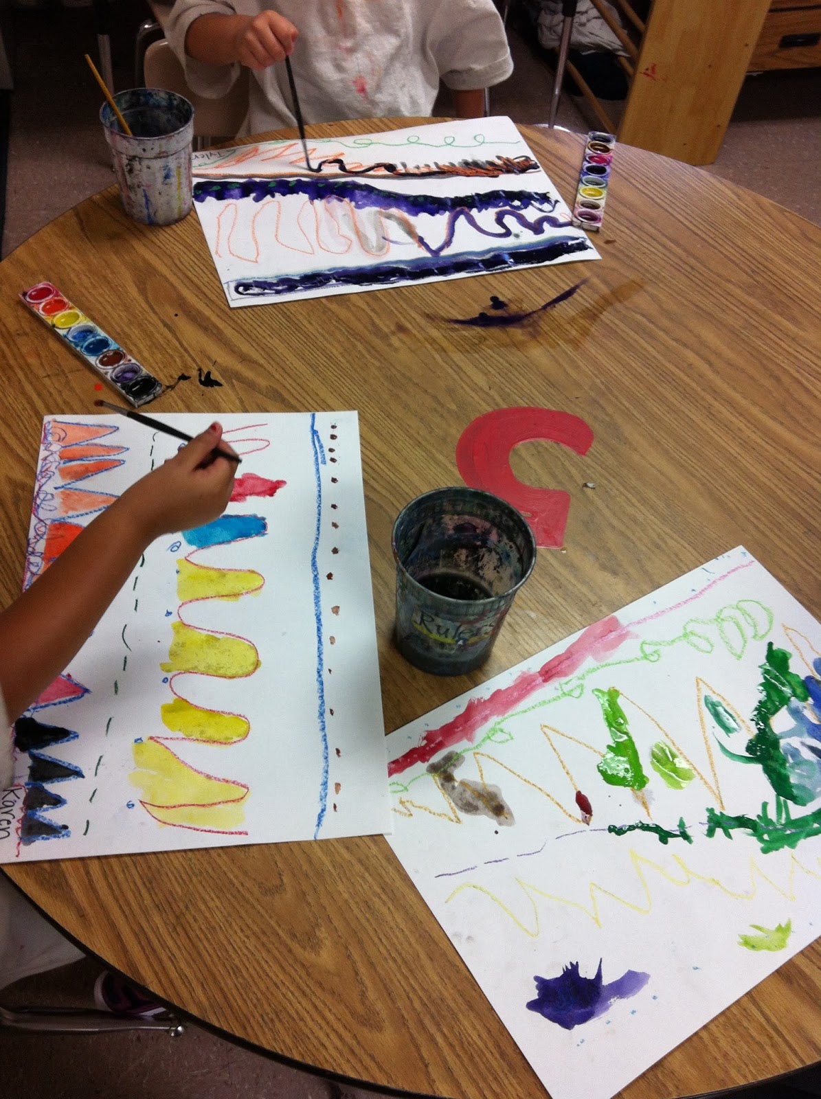 ChumleyScobey Art Room: Beginning the Year with Kindergarten