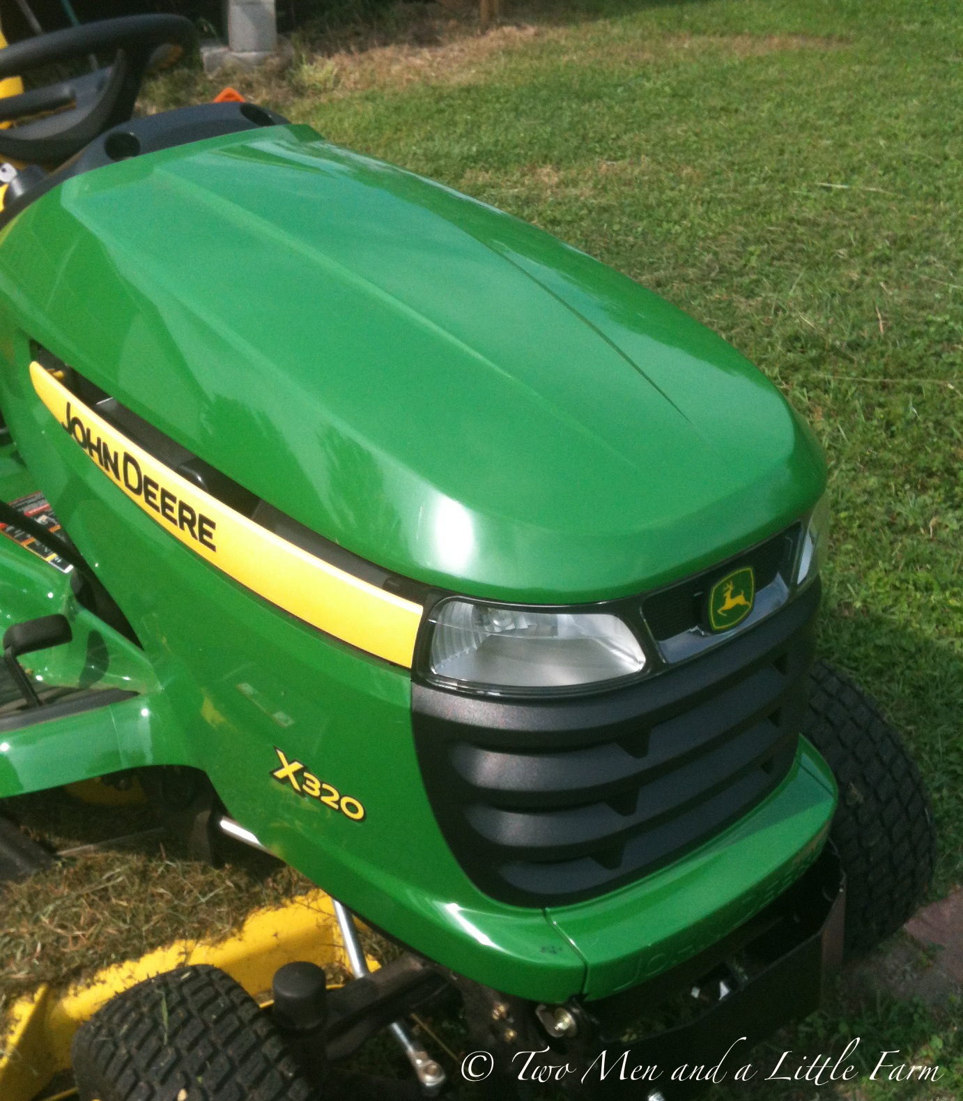 Two Men and a Little Farm: HAPPY AS CAN BE IN JOHN DEERE GREEN