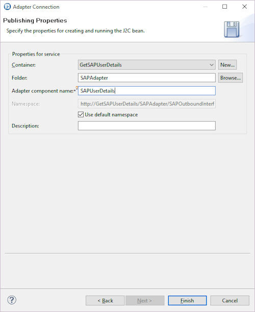 Create an SAP Adapter in WebSphere Integration Bus | noksTechnotes