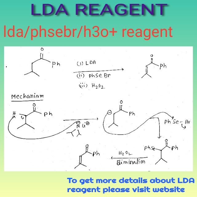 LDA regent,LDA reaction with carbonyl compound,LDA reaction with ester ...