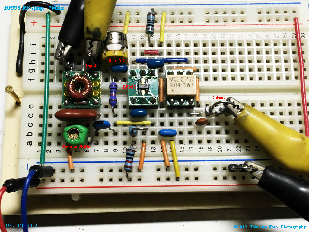 Radio Experimenter's Blog: 【部品】BF998 Europian Dual Gate MOS-FET
