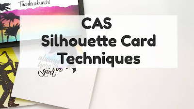 AAA Cards - 3 Silhouette cards with Video Tutorial
