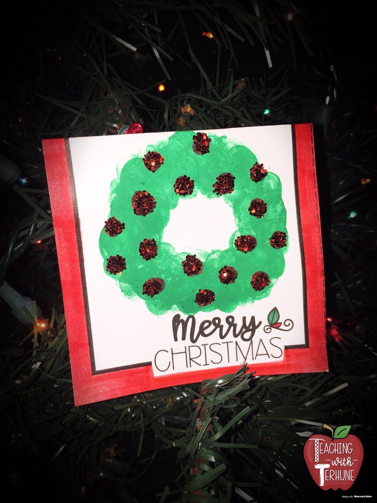 Teaching With Terhune: CHRISTMAS CARD IDEAS FOR PARENTS