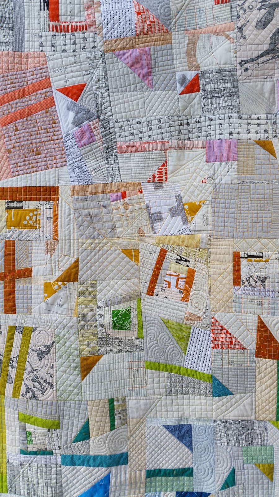 Elven Garden Quilts: Scattered - a finished quilt