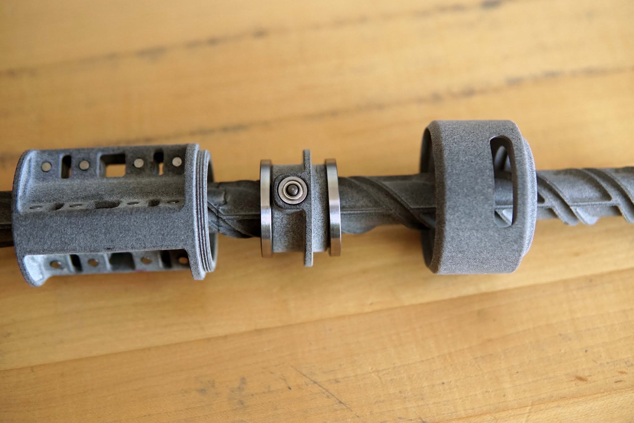 BuildIts in Progress: Varying pitch screw mechanism