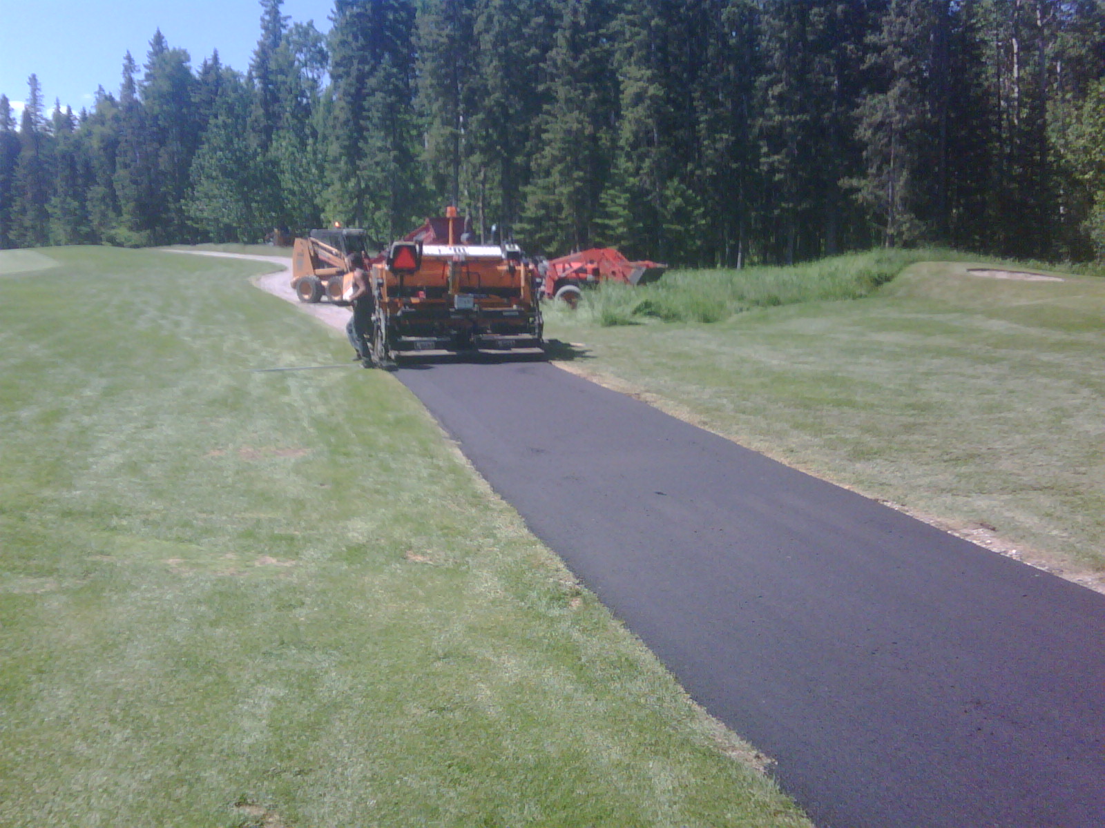Paving 16 Hawk Cart Path