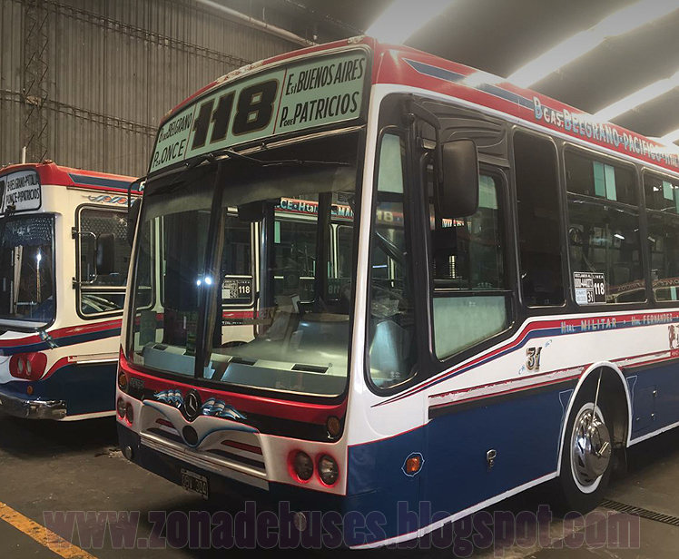Colectibus - Zona de Buses: LINEA 118