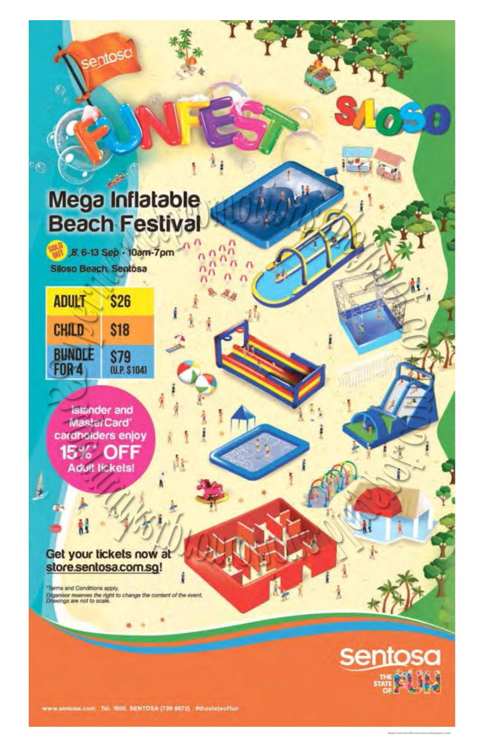 Sentosa Mega Inflatable Beach Festival 05 - 13 September 2015 ...