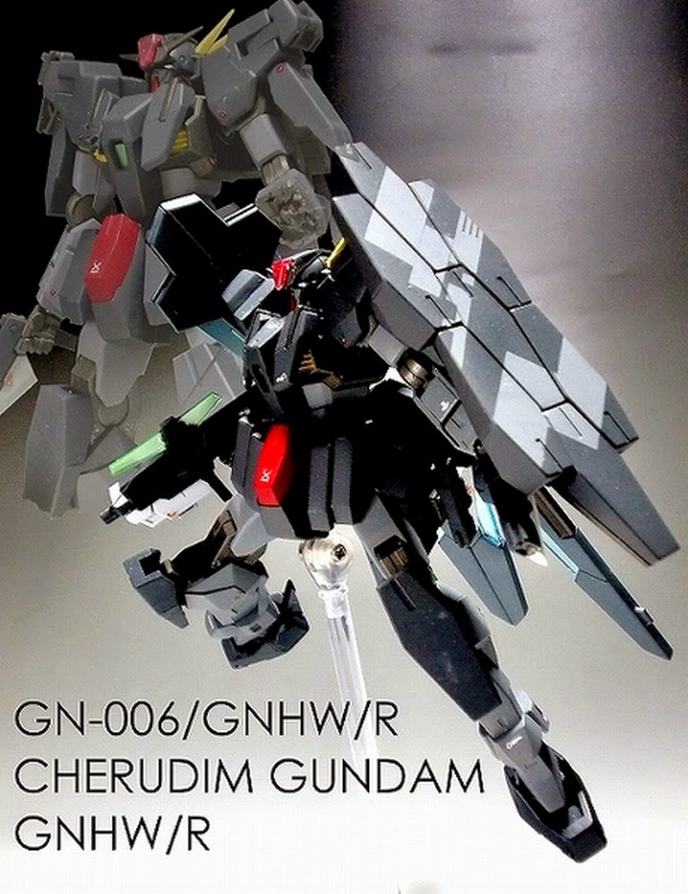 Custom Build: HG 1/144 Cherudim Gundam GNHW / R - Gundam Kits ...