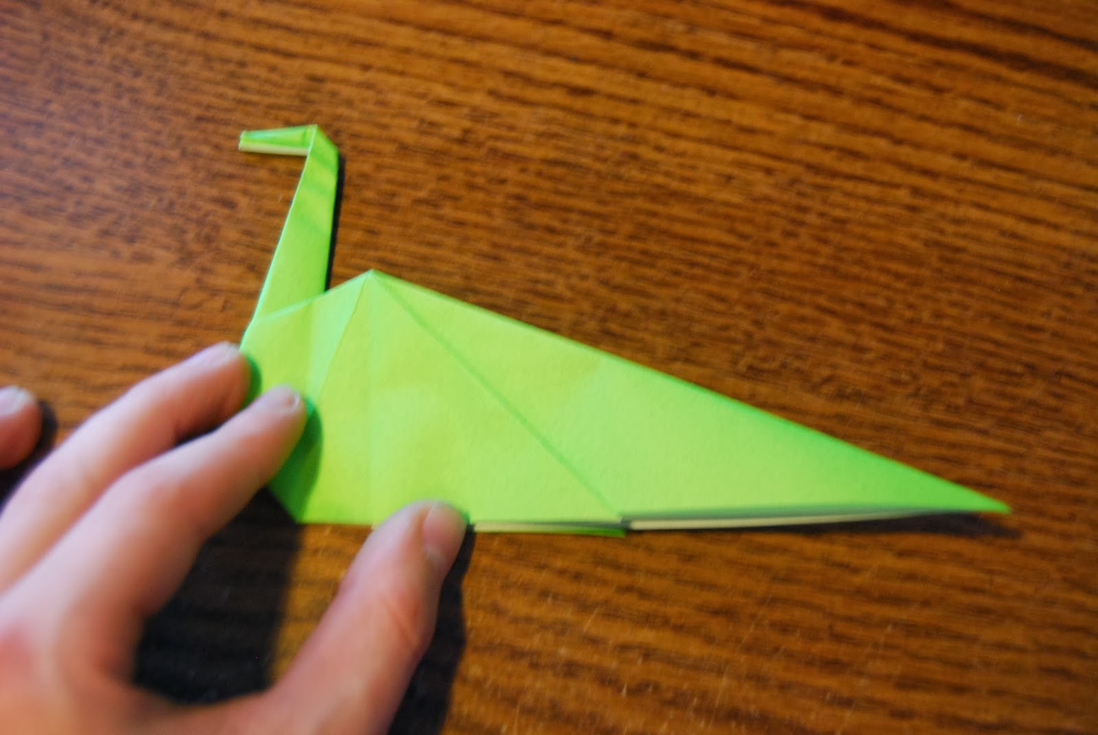 Origami Loch Ness Monster