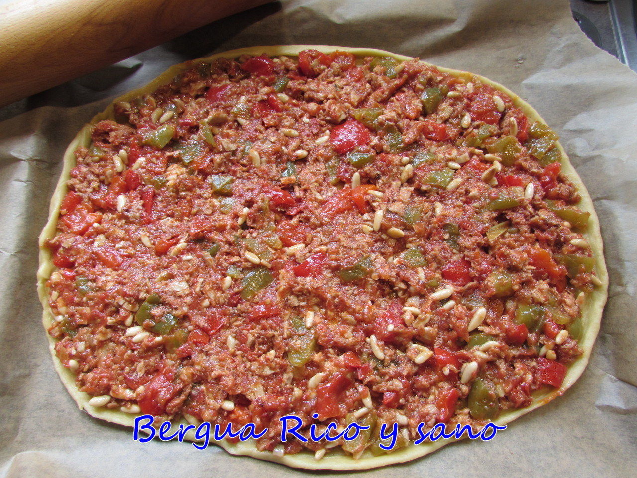 Bergua Rico y sano: Coca de titaina valenciana