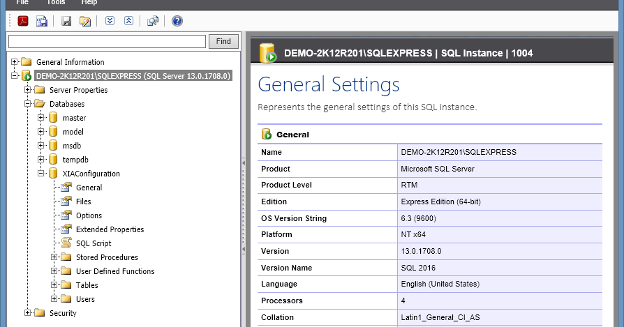 SQL Server Documentation Tool