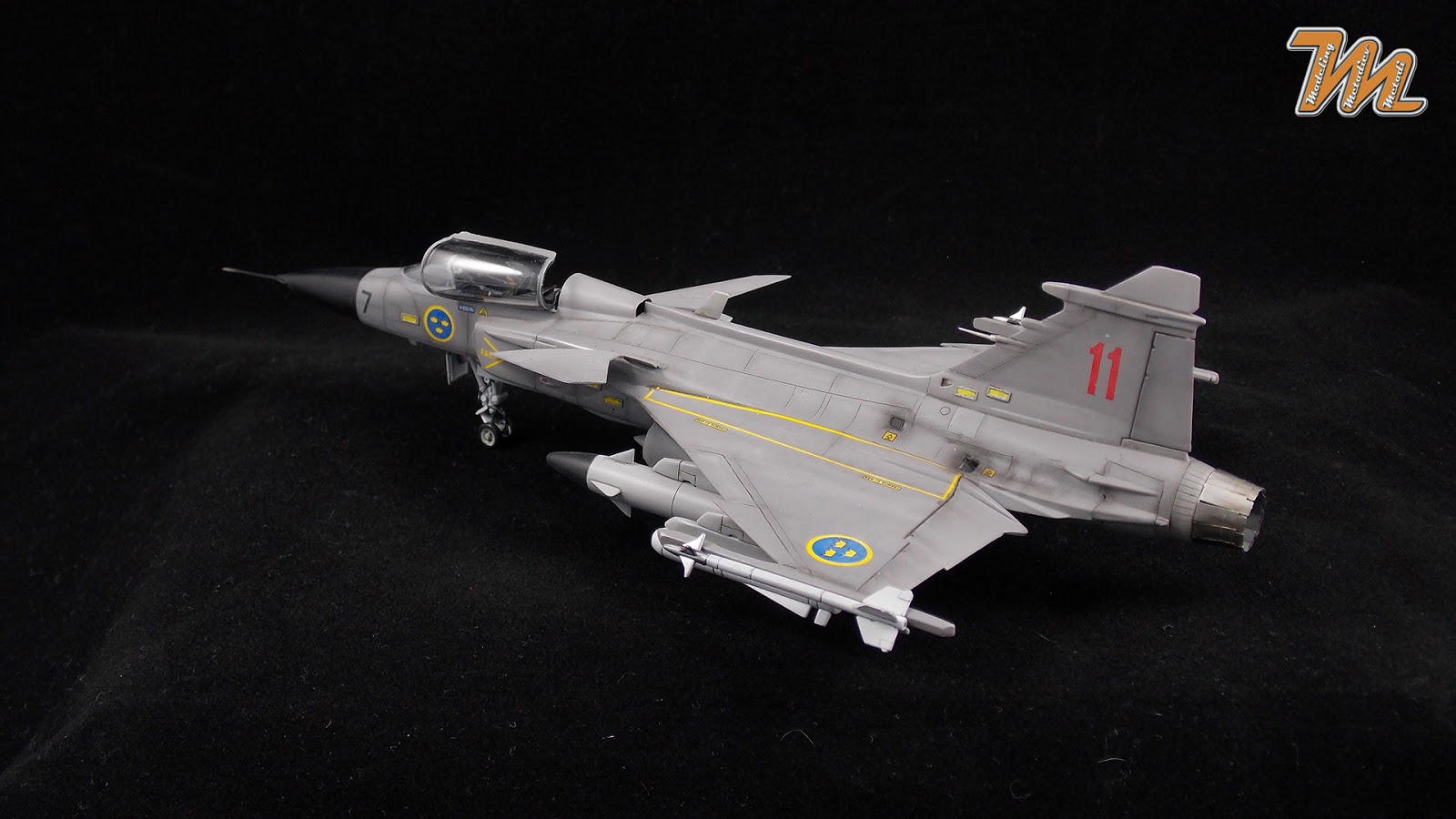 Scale Model Building with Metodi Metodiev: Saab Jas-39 Gripen - 1/72 ...