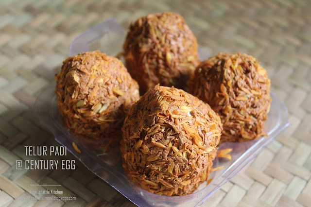 Telur Padi @ Century Egg - Amie's Little Kitchen