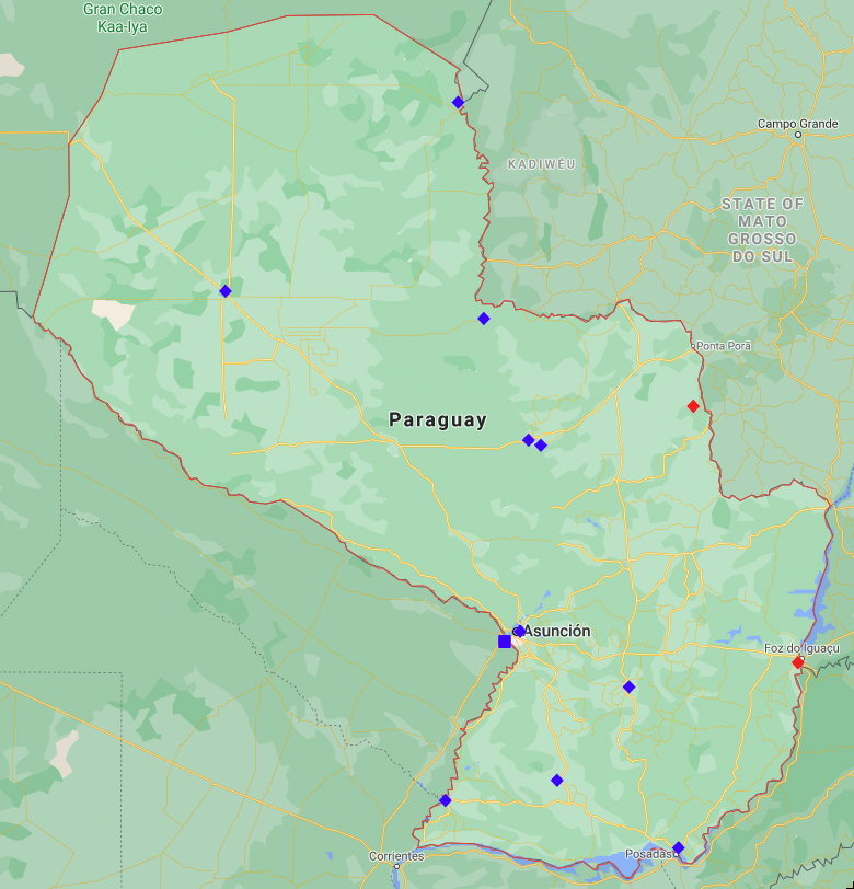 Climate Science Investigations: 59. Paraguay - temperature trends COOLING
