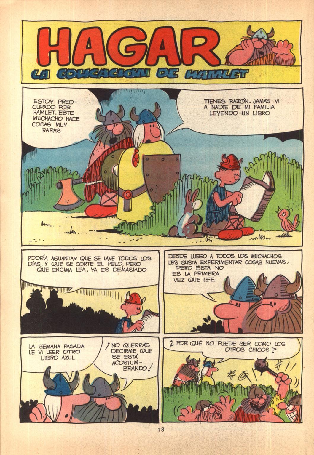 Aquellos inolvidables tebeos...: Olafo el Amargado en Jaimito - Dik ...