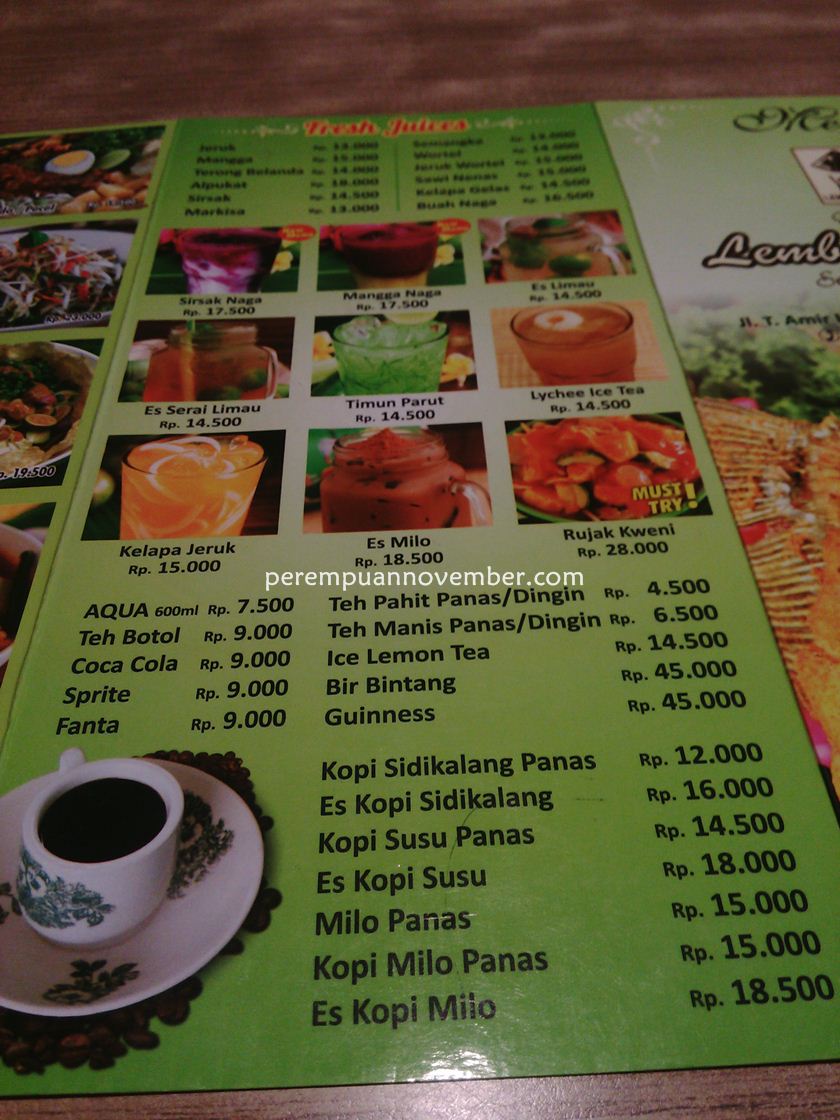 KULINER MEDAN : DINNER CANTIK DI RESTORAN LEMBUR KURING MEDAN - ecek-ecek