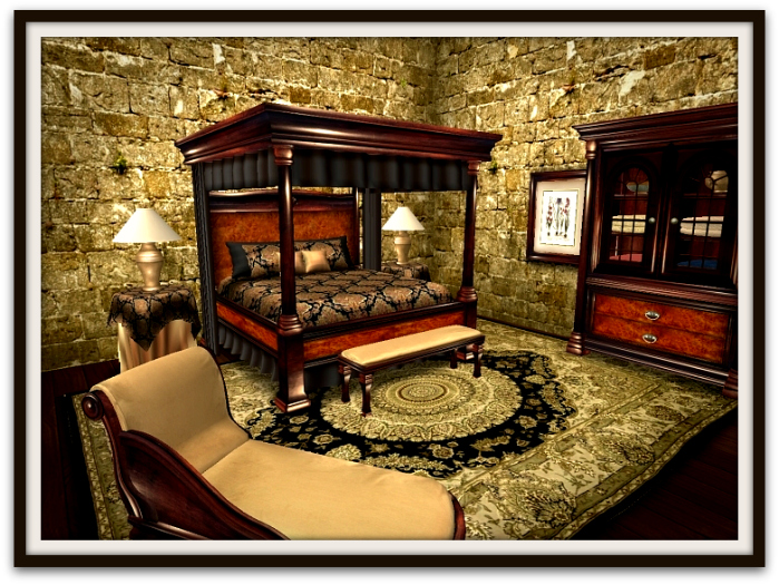 La Galleria: New Walnut Regency Bedroom Series