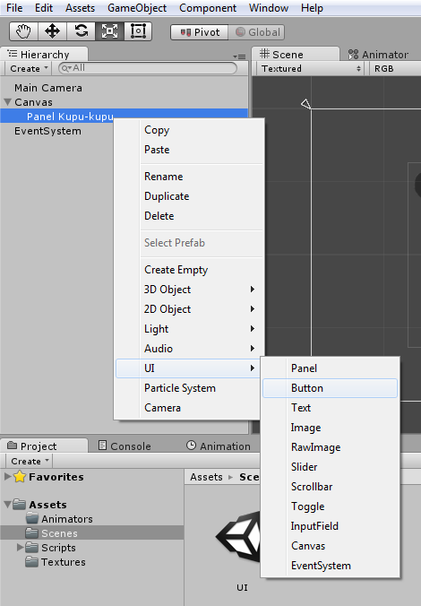Unity Tutorial : UI Unity ~ Komponen UI Panel Unity Tutorial : UI Unity ~ Komponen UI Panel