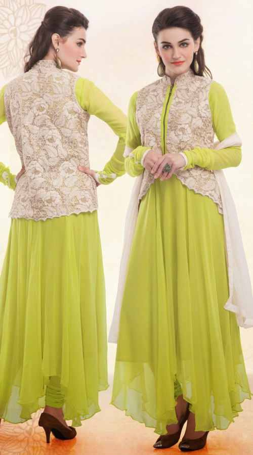 Stylish Koti frocks Designs For Girls 2017 - Sari Info