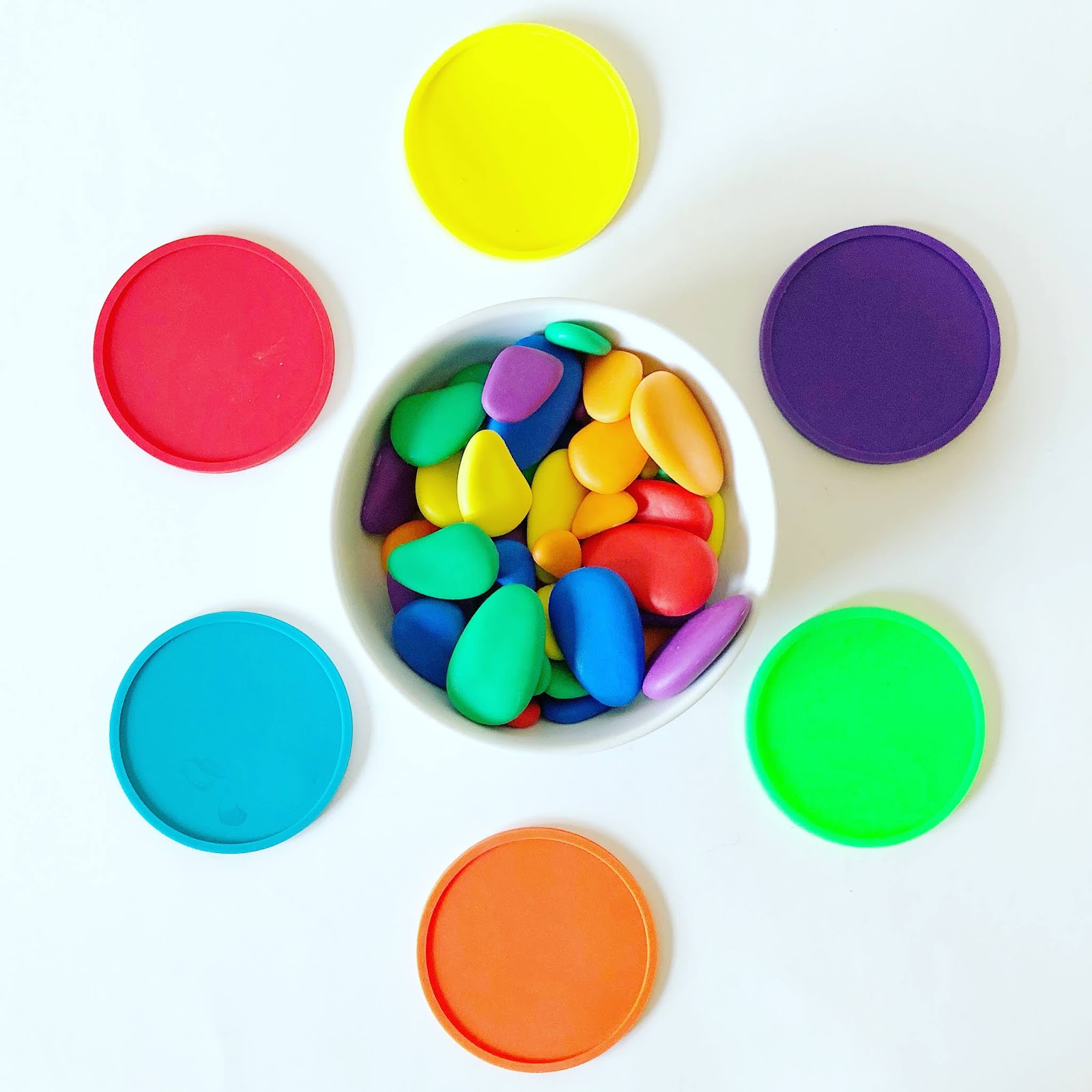 Find the Little Mind: Rainbow Pebbles: 5 Ways to Play