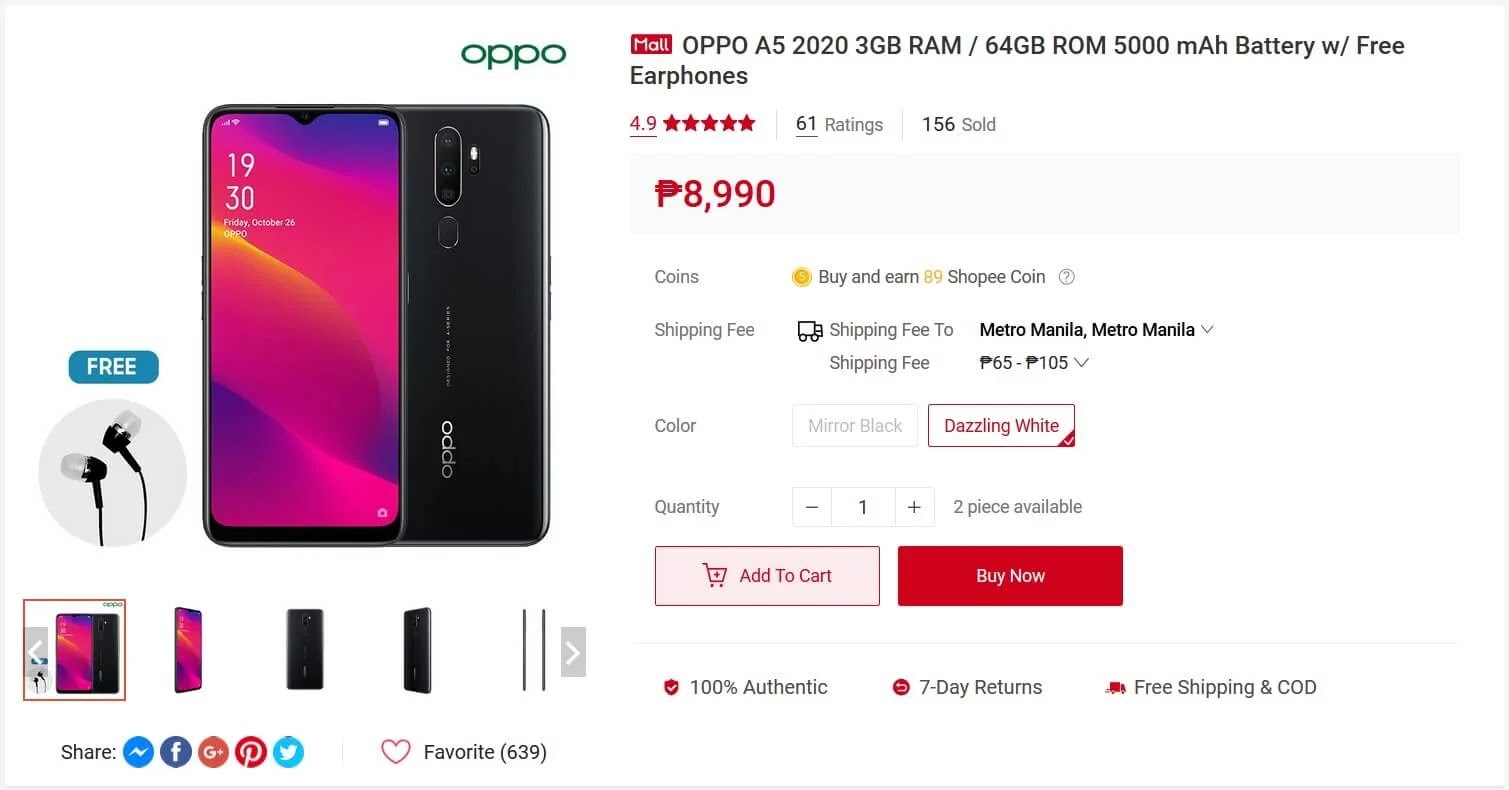 Treat yourself this Independence Day with OPPO smartphones less than ...